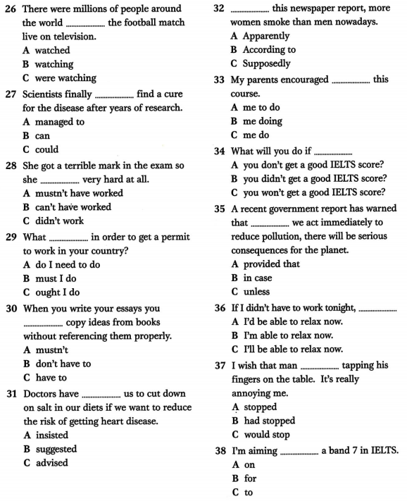 Ielts Test Ielts Test