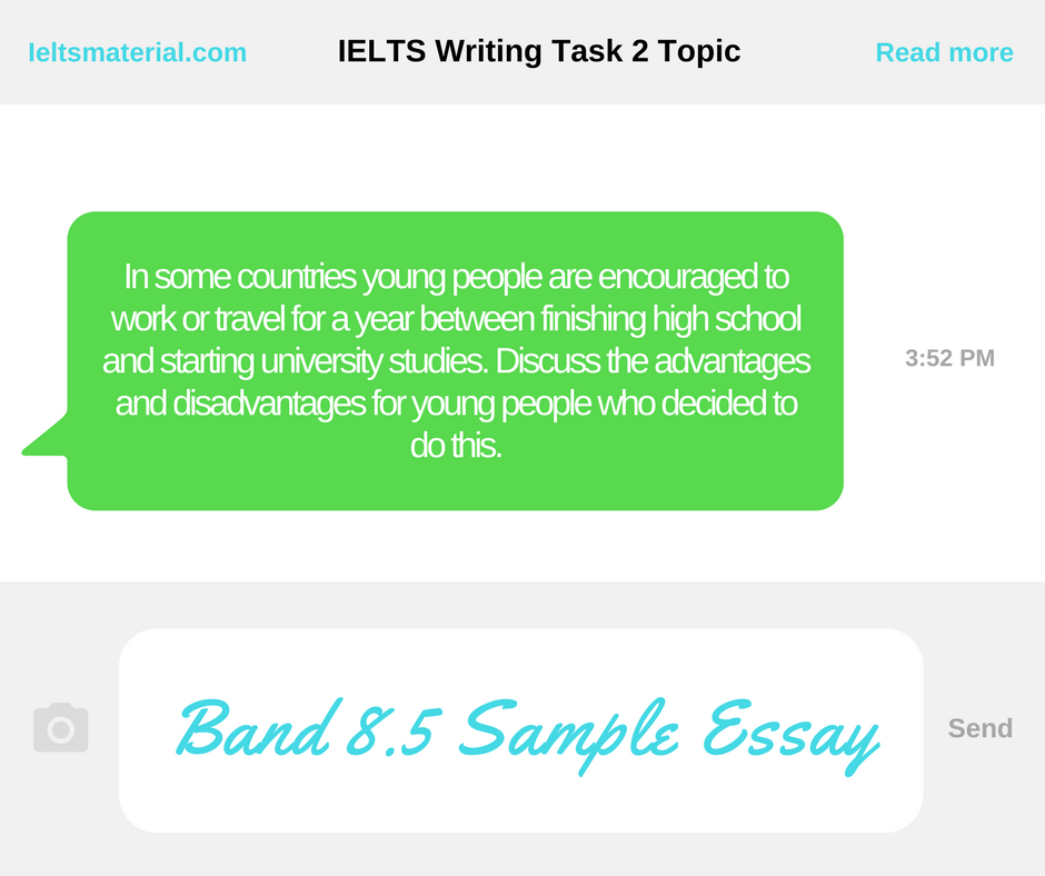 Academic IELTS Writing Task 2 Topic Band 8 5 Advantage Disadvantage Essay Academic IELTS Writing Task 2 Topic Band 8 5 Advantage Disadvantage Essay