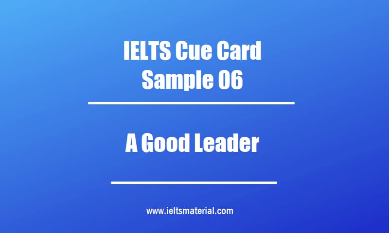 IELTS Cue Card Samples/Topics with Answers 2020 | IELTS Material