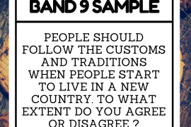 IELTS Academic Writing Task 1 & Band 9 Model Sample