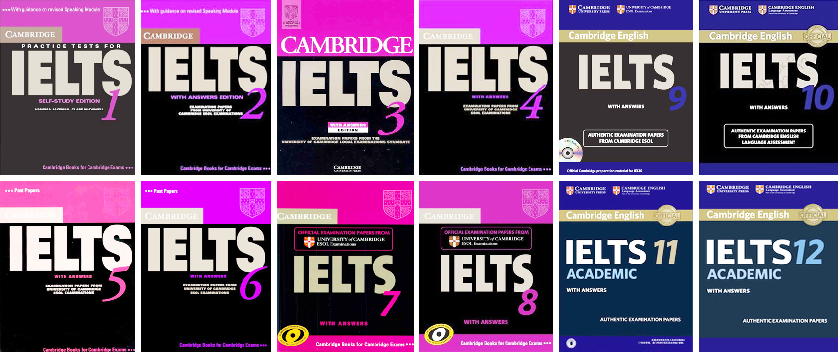 Free Download Top 12 IELTS Preparation Books With PDF And Audio