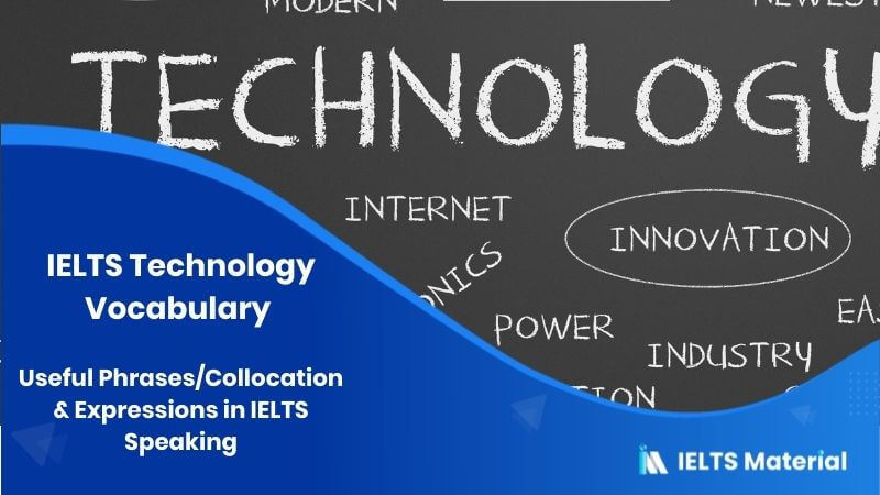 IELTS Technology Vocabulary: Useful Phrases/Collocation & Expressions ...