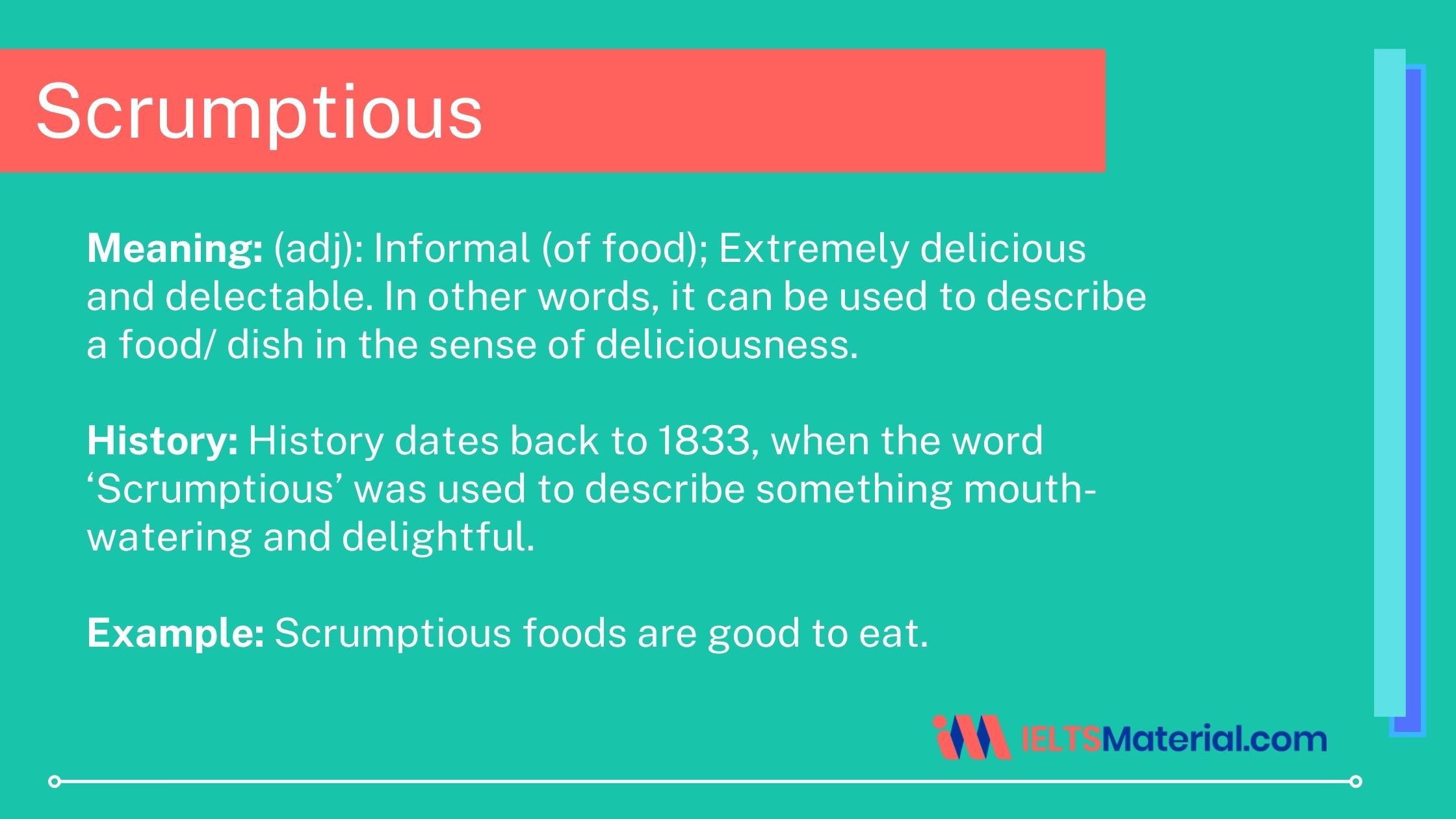 Word Scrumptious IELTSMaterial Word Scrumptious IELTSMaterial