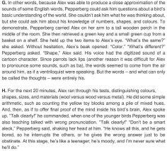 Animal Minds: Parrot Alex, Developing Courtiers, Ancient Societies ...
