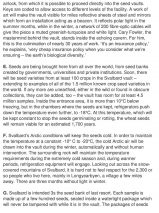 Seed Vault Guards Resources For The Future, What Cookbooks Really Teach ...