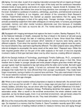 Memory and Age – IELTS Reading Answers | IELTSMaterial.com