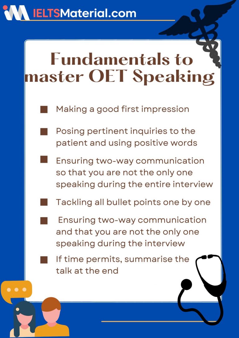 What Everyone Must Know About OET Connectors for Speaking ...