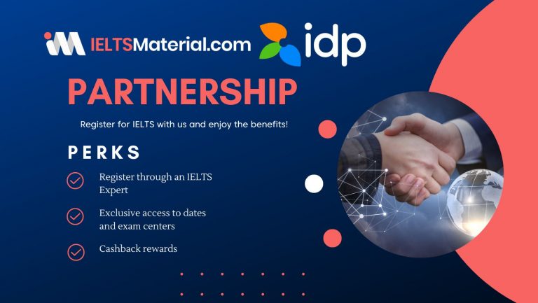 IELTS Registration Made Easy 2023: IELTSMaterial Partners with IDP